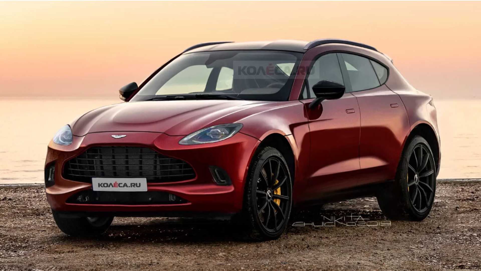 Aston Martin DBX bez kamuflażu i blisko premiery Aston Martin DBX bez kamuflażu i blisko premiery