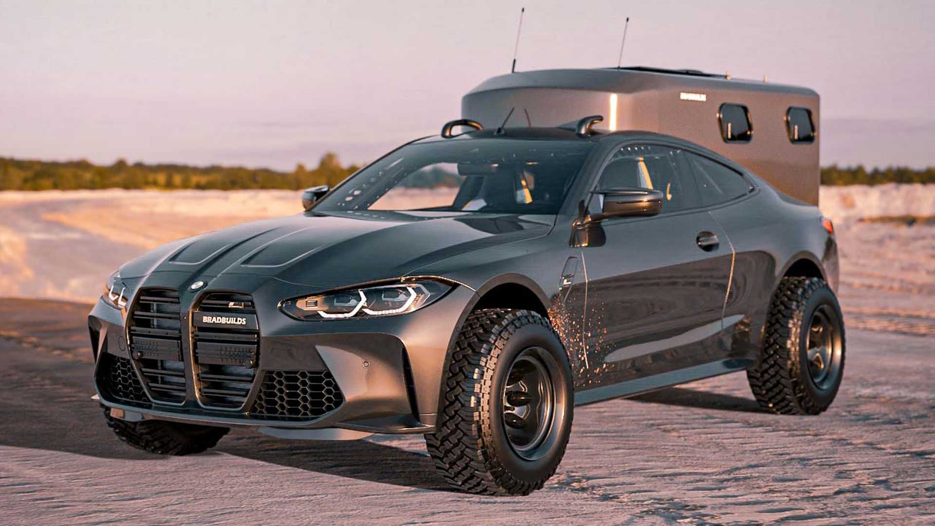 BMW M4 Baja - jedna z kreacji, w których ten samochód wygląda dobrze