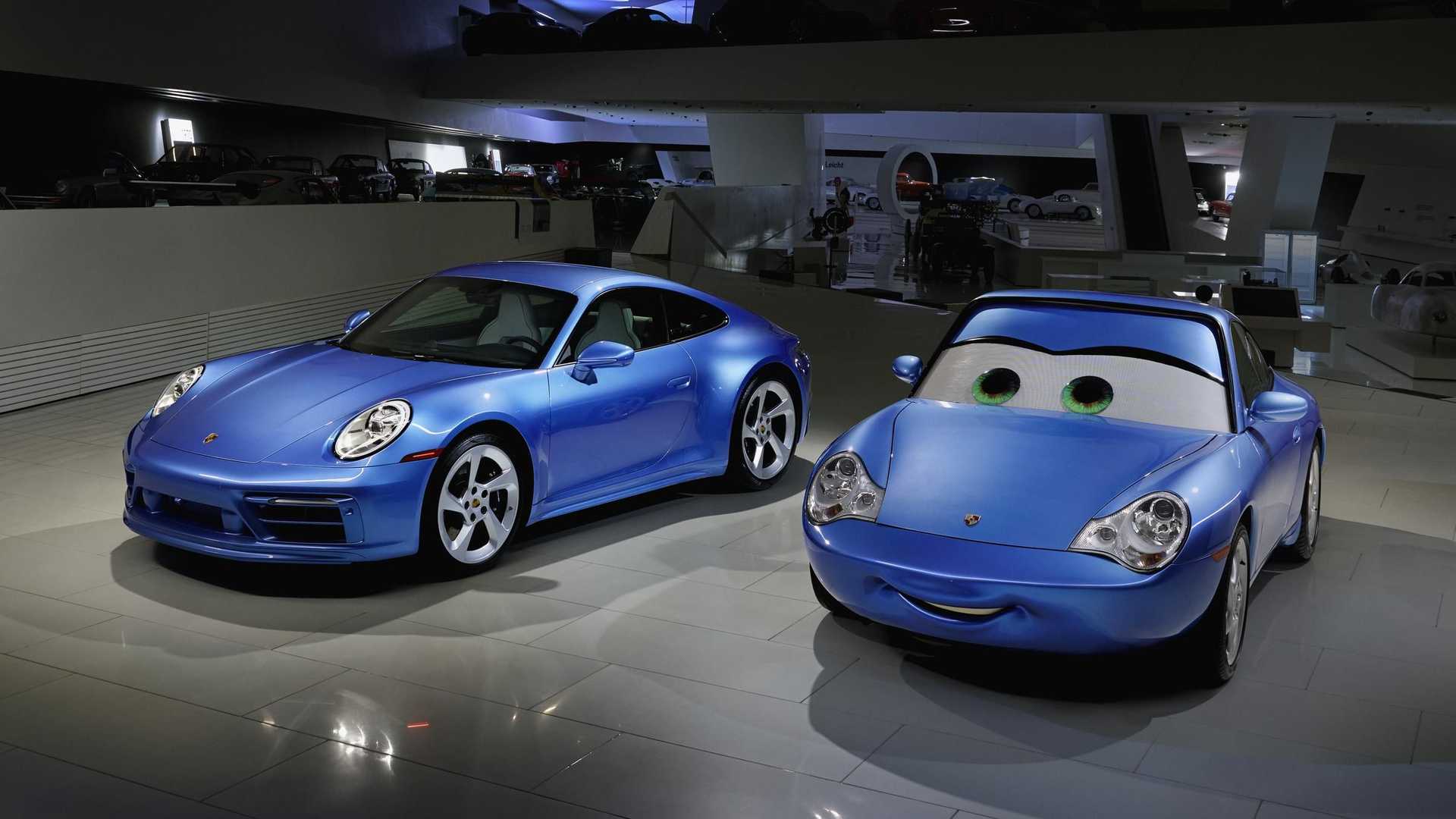 Porsche 911 Sally Edition to wersja przedstawiająca bohaterkę z filmu Auta