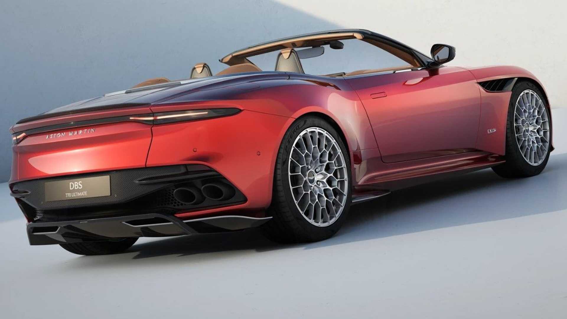 Aston Martin DBS 770 Ultimate Volante 2023 zaprezentowany