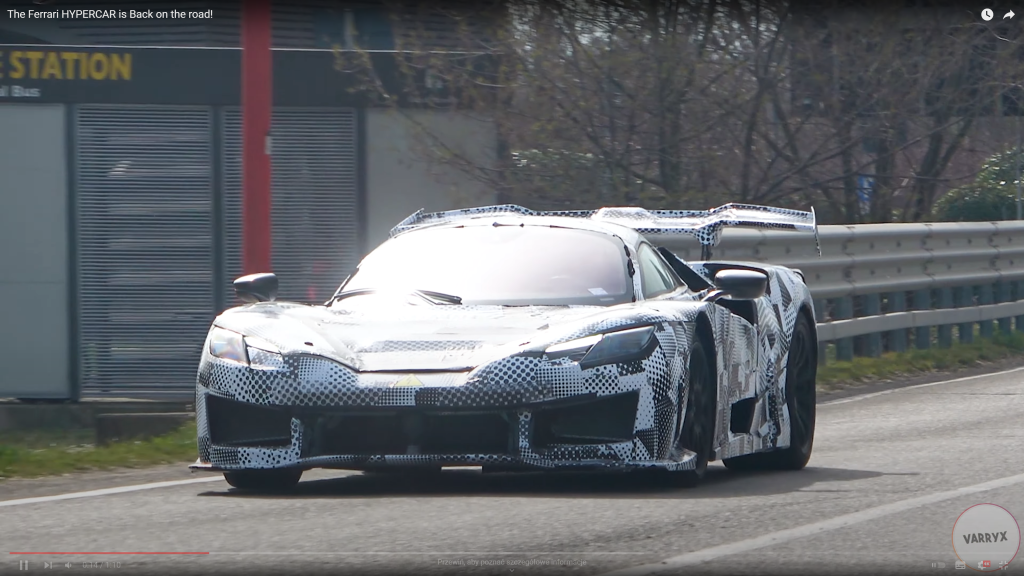 Ferrari zaprezentuje nowy hiper samochód na rok modelowy 2025