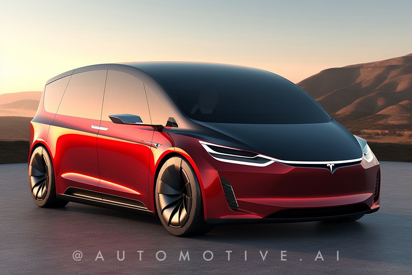 Tesla Cyberminivan - elektryczny minivan dla rodziny i biznesu