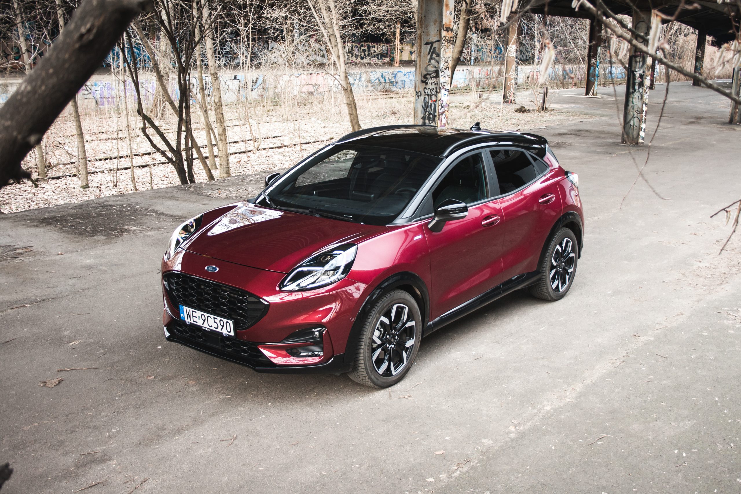 #TEST - Ford Puma Vivid Ruby Edition - miejski drapieżnik